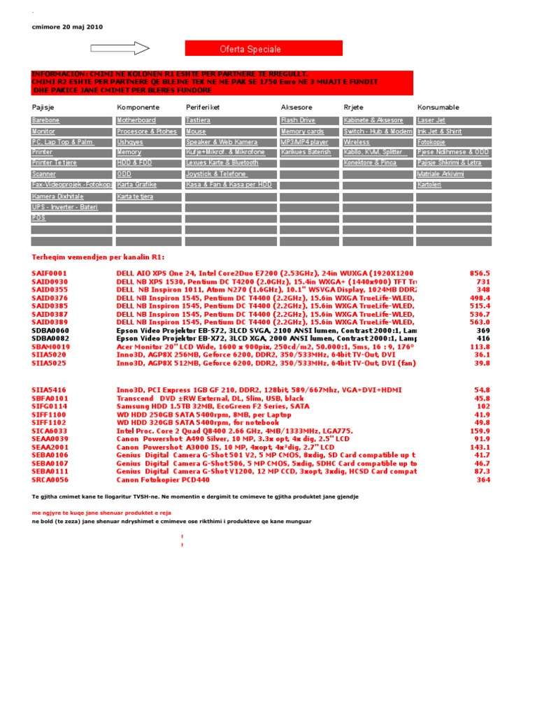 Electronics Price List May 2010 | PDF | Advanced Micro Devices ...