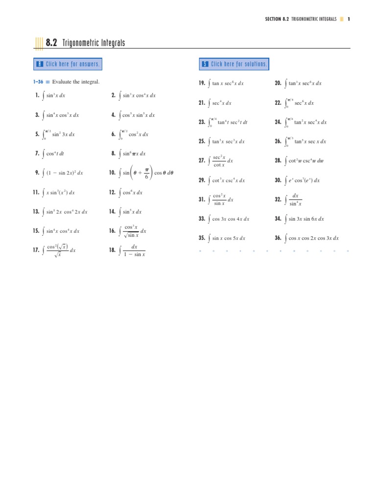 Work Sheet Integral Calculus PDF | PDF | Computers