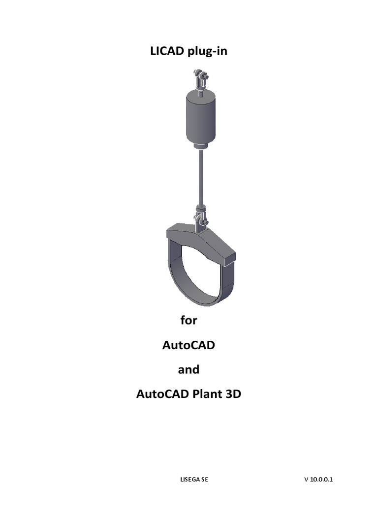LICAD Plugin for AutoCAD & Plant 3D | PDF | Auto Cad | 3 D Modeling