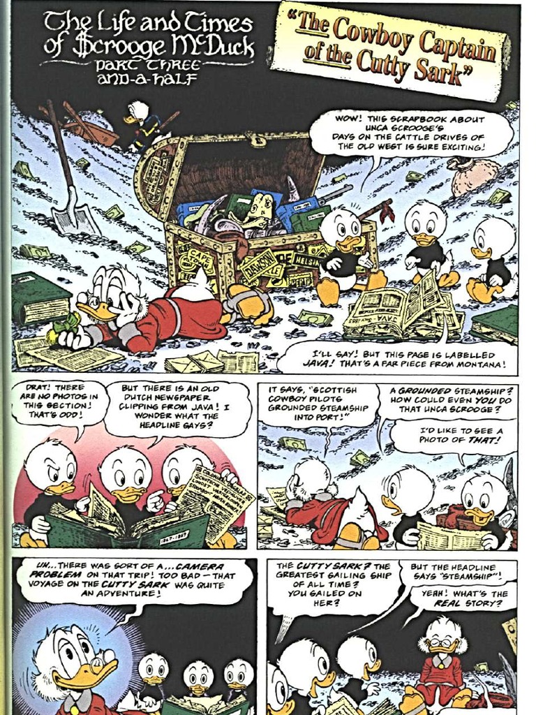 The Life and Times of Scrooge McDuck 3B - The Cowboy Captain of The ...