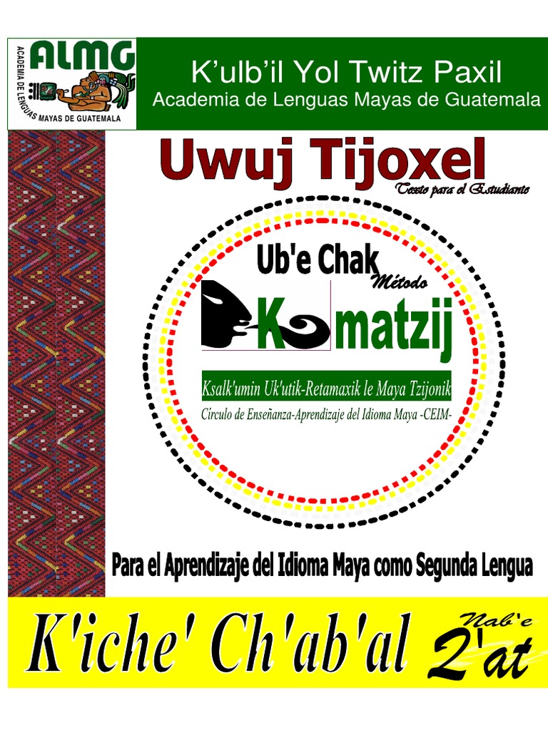 K'iche' Maya Language Text | PDF | Verbo | Morfología Lingüística
