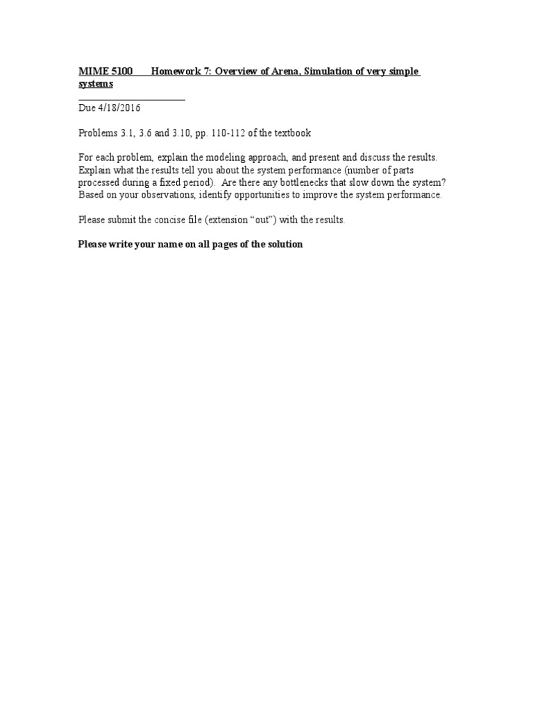 HWK 7 | PDF