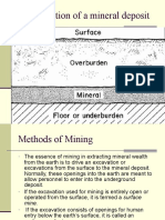 14underground Mining Methods | PDF | Mining | Economic Geology