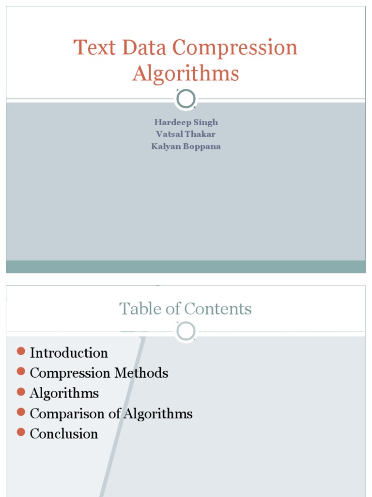 Text Compression | Data Compression | Code