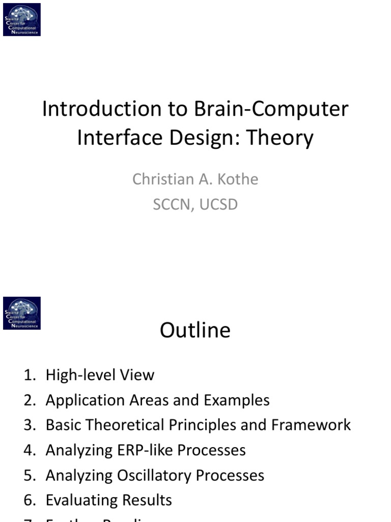 Introduction to Brain-Computer Interface Design Theory | PDF | Neural ...