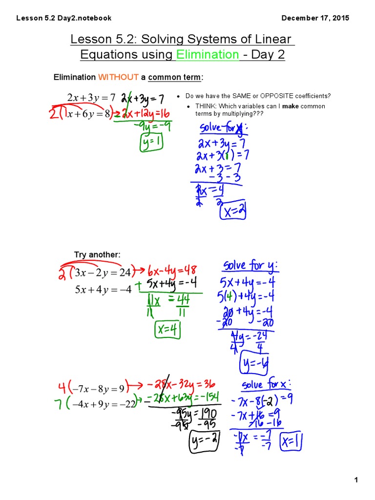 Lesson 5 2-Day 2 | PDF