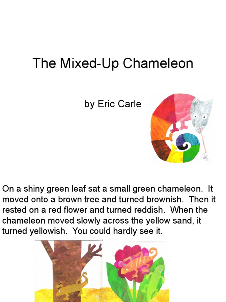 1 The Mixed-Up Chameleon | PDF