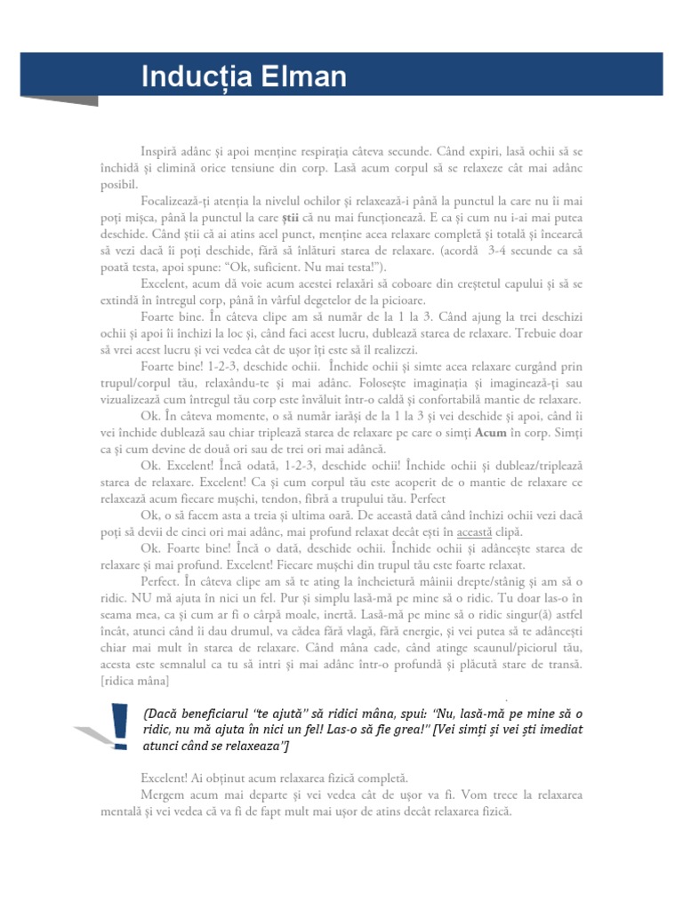 Inductia Elman PDF | PDF