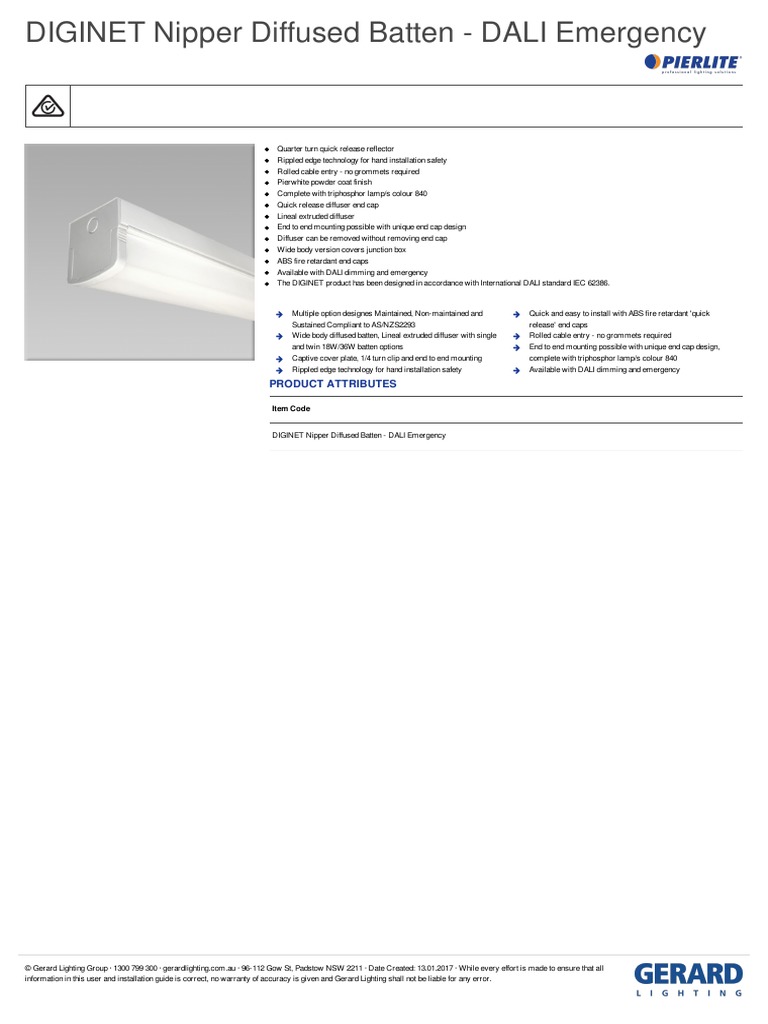 Product Datasheet 19866 | PDF