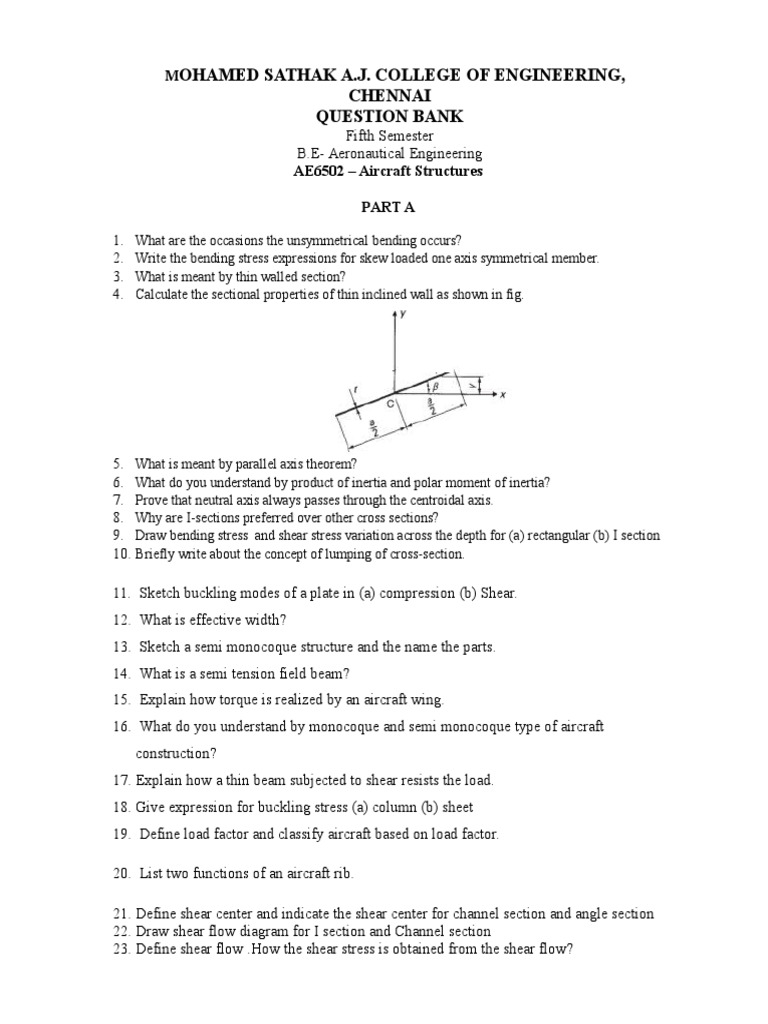 TYFTY Qs Bank | Download Free PDF | Bending | Beam (Structure)