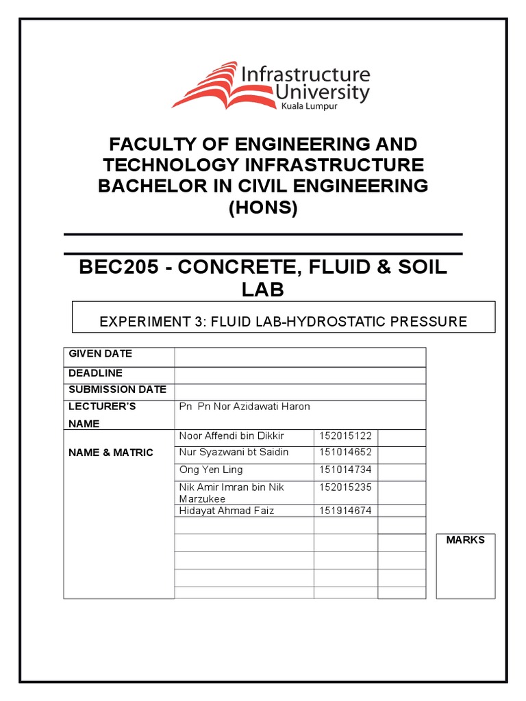 Lab Report Template | PDF | Science | Engineering