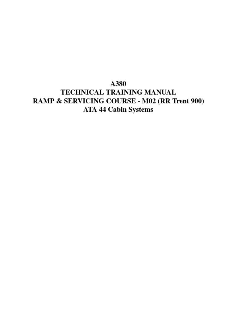 ATA 44 Cabin Systems Overview | PDF | Surveillance | Telephone