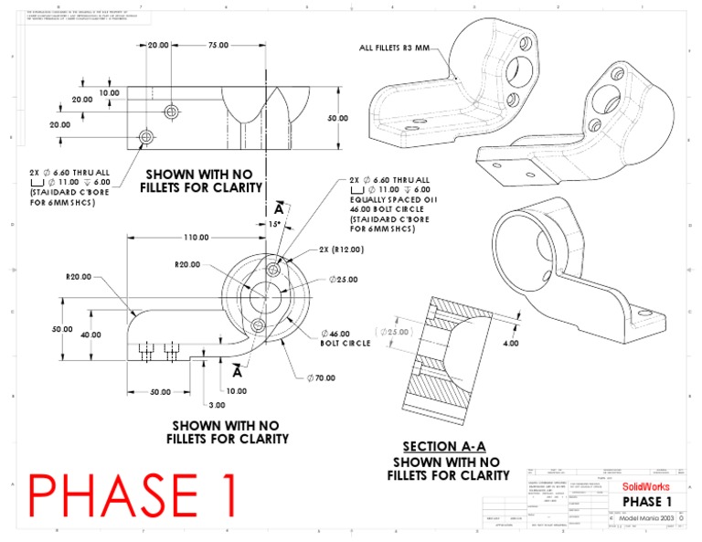 Model Mania 2003 Phase 1 | PDF