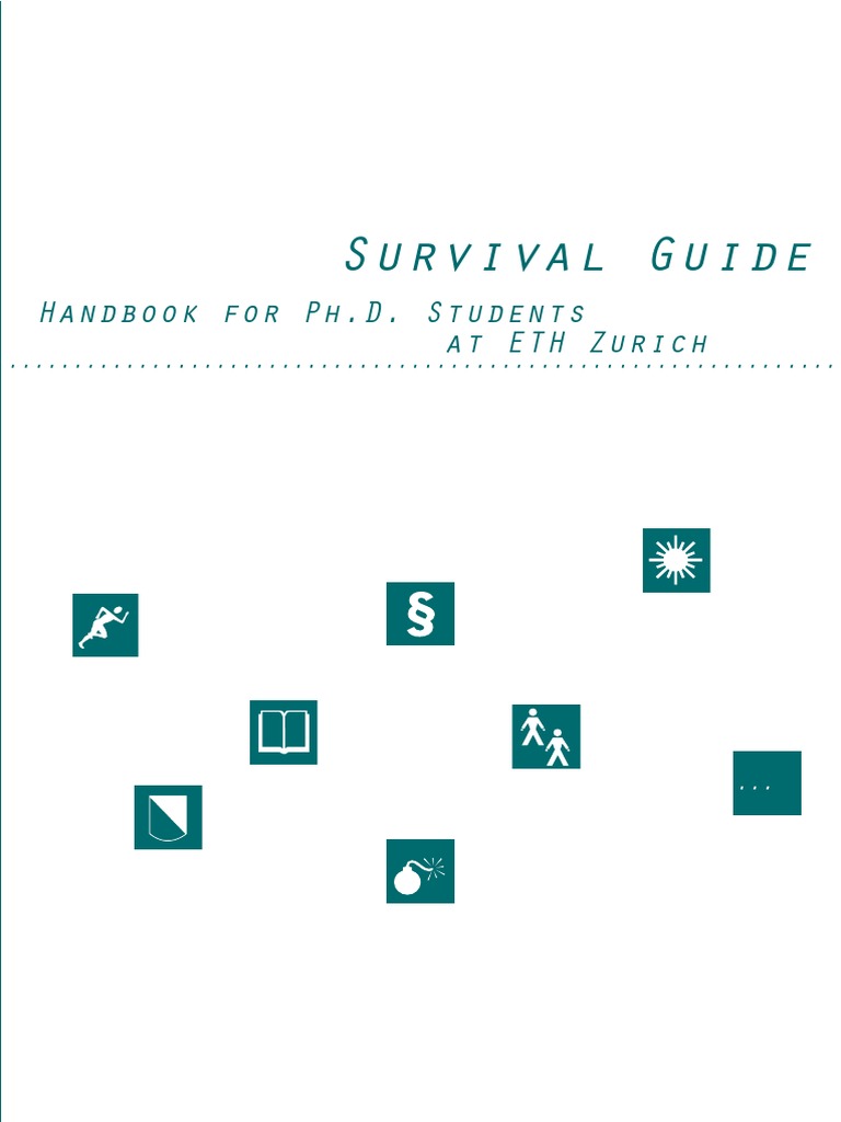 Survival Guide To PHD Students - Zurich | PDF | Doctor Of Philosophy ...