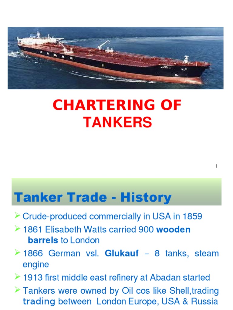 Tanker Chartering Insights | PDF | Oil Tanker | Commercial Item Transport And Distribution