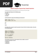 AMCAT Test Question Papers PDF | PDF