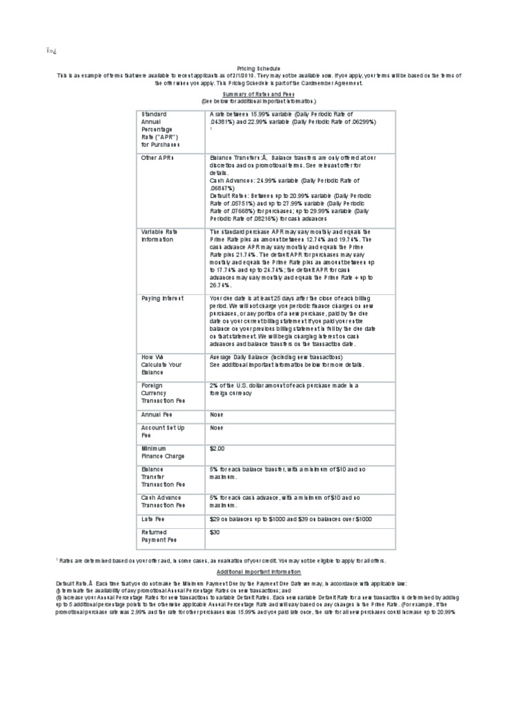Discover Cardmember Agreement Arb Full | PDF | Credit Card | Financial ...