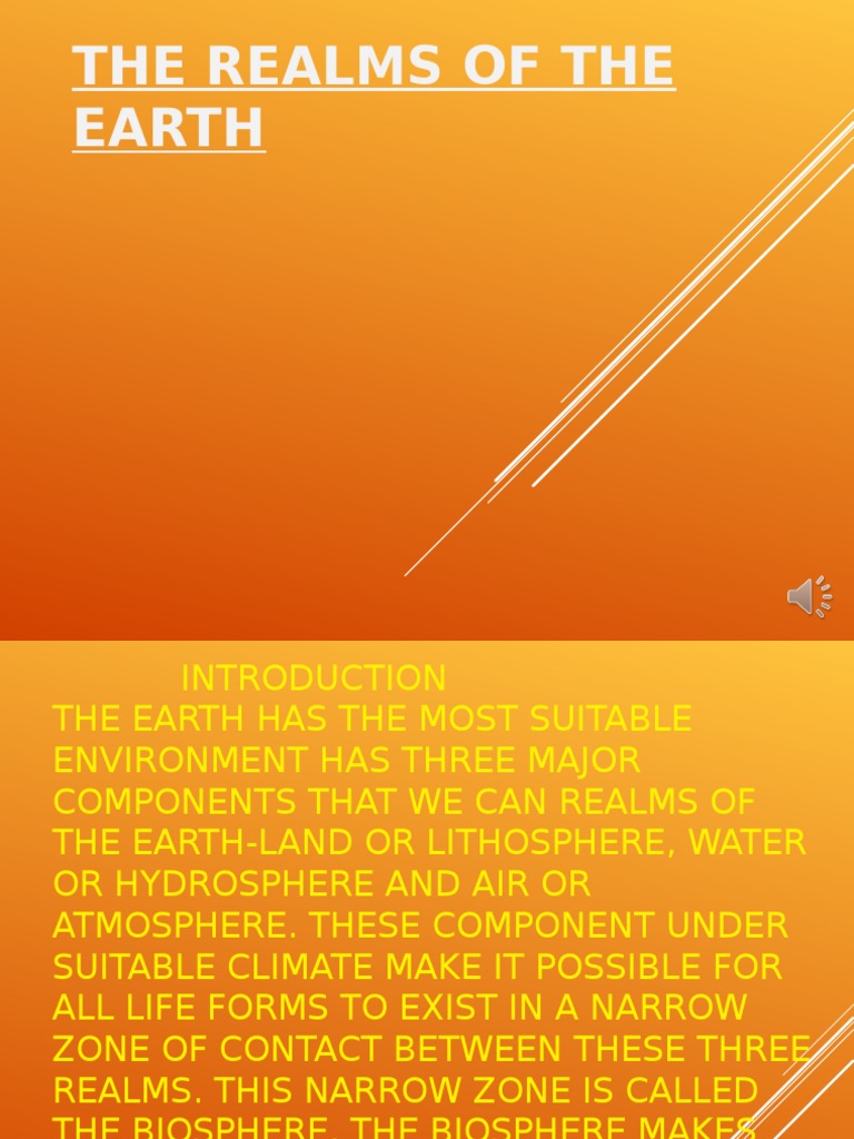 Earth’s Realms: Lithosphere, Hydrosphere, Atmosphere | PDF | Science ...