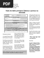 Instrukcije Za Popunjavanje obrascaJS3100 2 | PDF