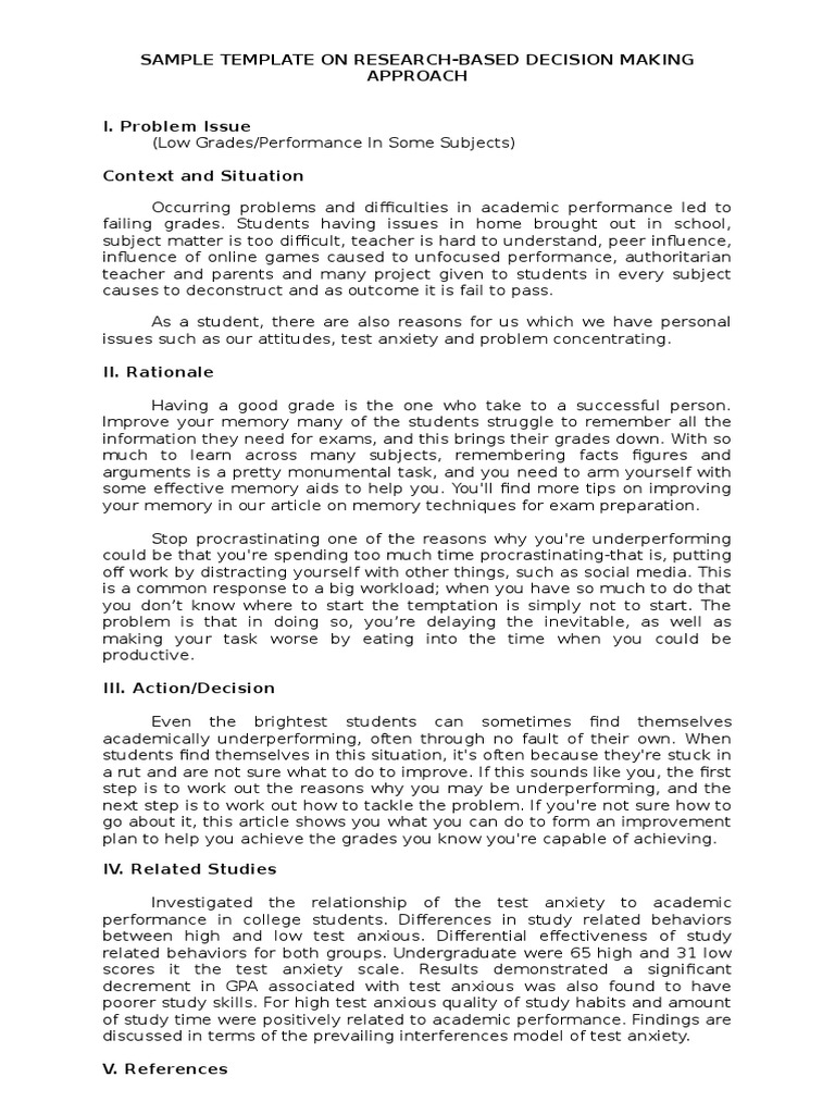 Strategies to Improve Academic Performance | PDF | Anxiety | Test ...