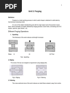 Forging Calculations