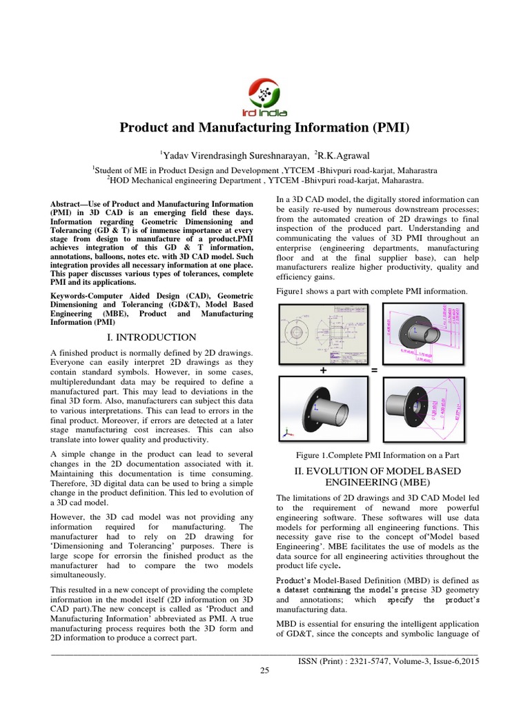 Tolerance With PMI | PDF | Engineering Tolerance | Geometry