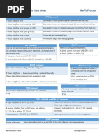 JUNOS Cheat Sheet - Net | PDF | Internet Protocols | Network Protocols