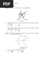 Statics of Rigid Bodies - Midterm Reviewer | PDF | Force | Slope