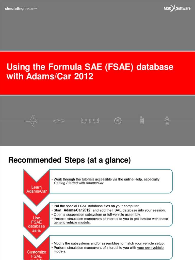FSAE Template 2012 PDF | PDF