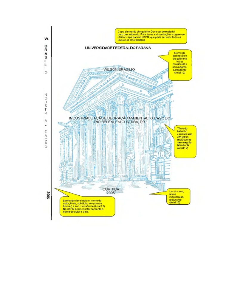 Capa Padrao Ufpr | PDF