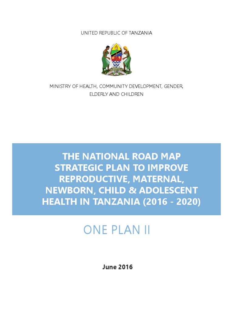 Tanzania One Plan II | PDF | Reproductive Health | Family Planning