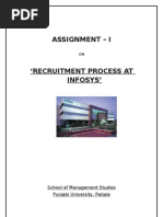 Organizational Structure of Infosys | PDF | Revenue | Corporations