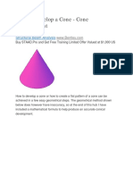 Cone Layout Development by Marking and Calculation Method With ...