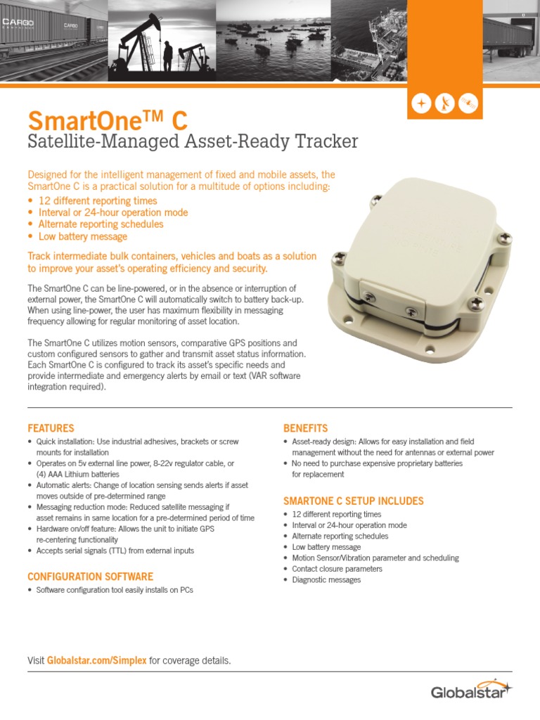 2015 SmartOne C Sell Sheet | PDF | Global Positioning System | Battery ...