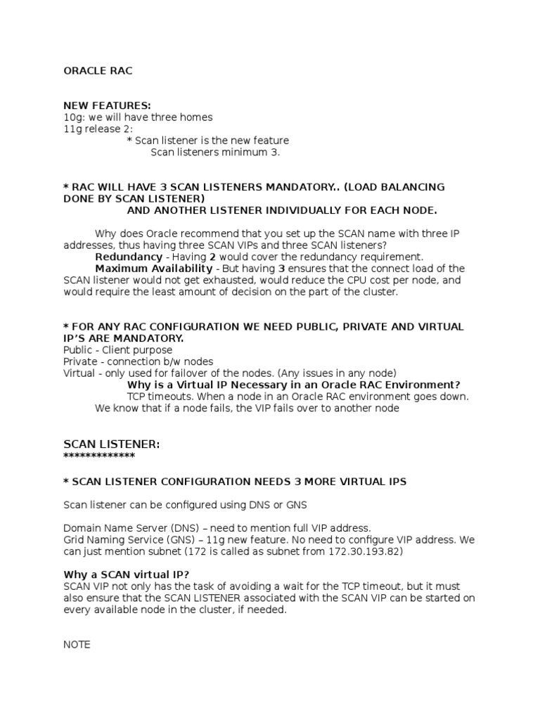 Scan Listener | PDF | Cache (Computing) | Computer Cluster