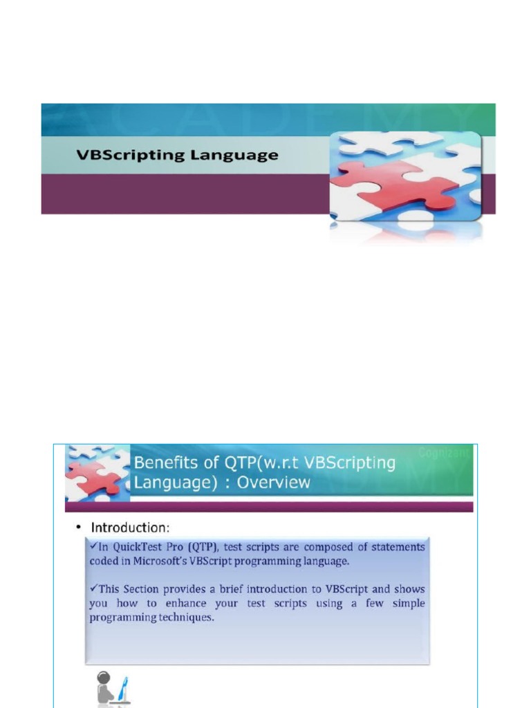 VB Script | PDF | Java Script | Scripting Language