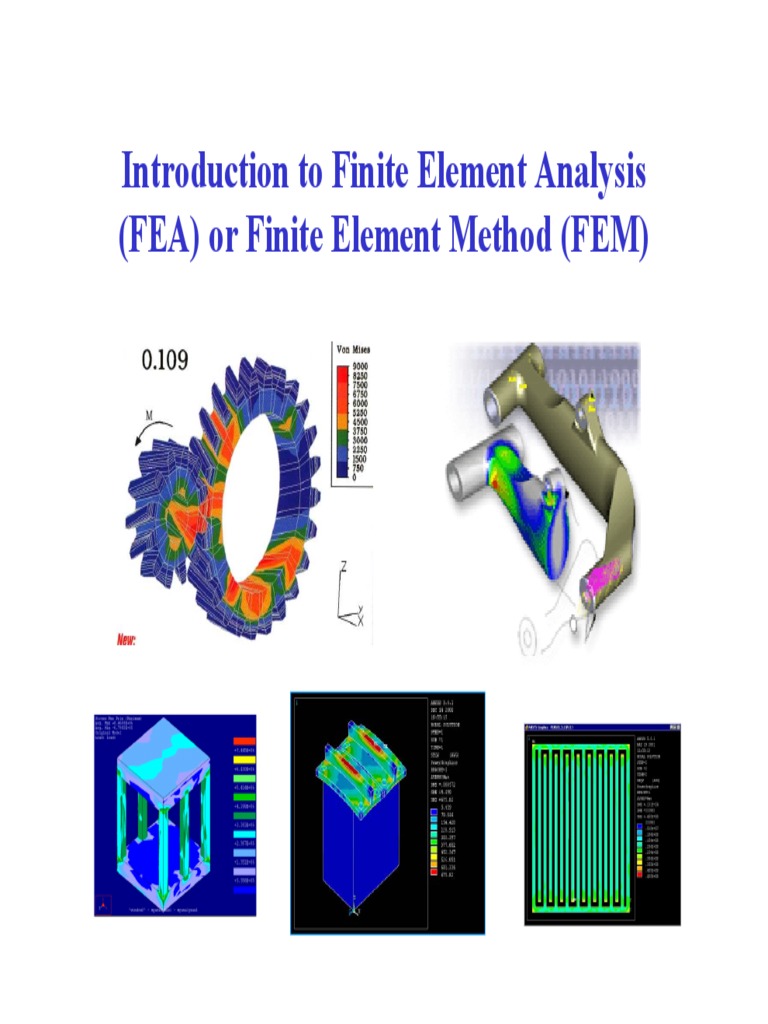 FEA Theory PDF | PDF | Finite Element Method | Stress–Strain Analysis