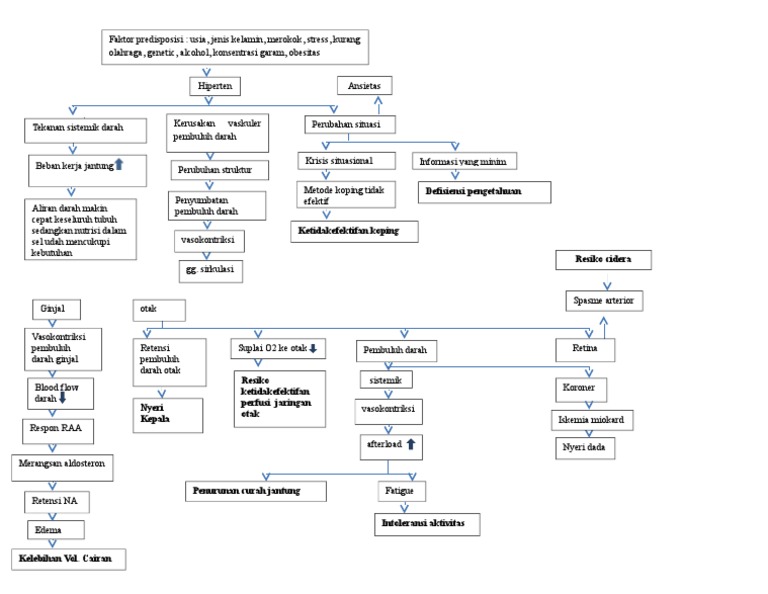 Patoflow Hipertensi | PDF