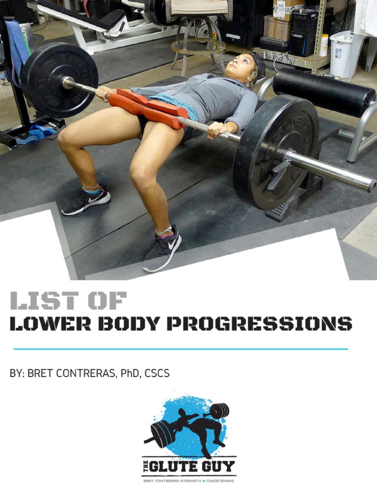 Lower Body Exercise Progression Guide | PDF | Pelvis | Anatomical Terms ...
