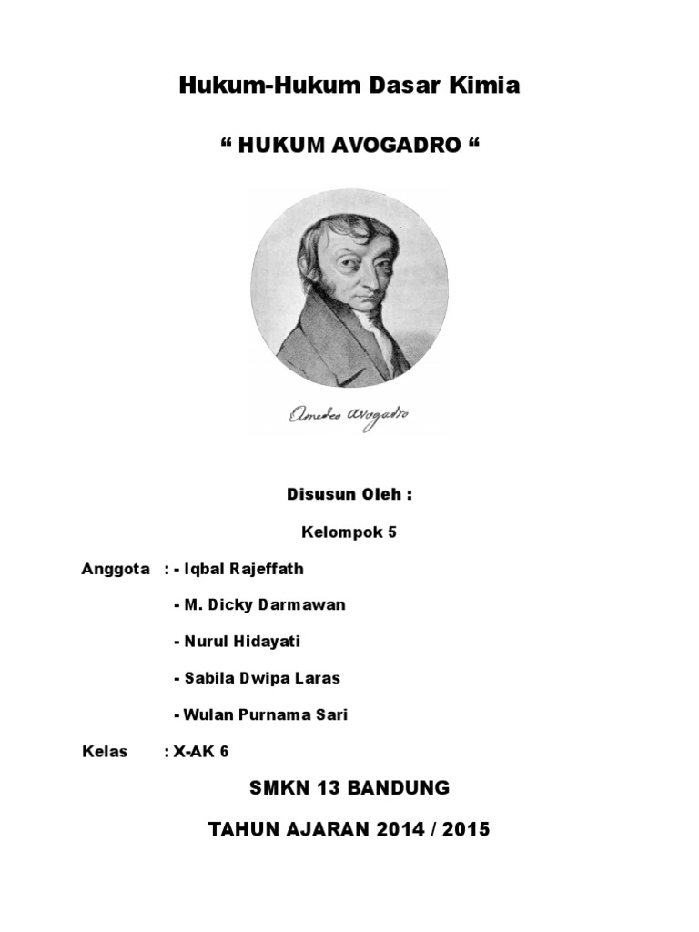 Hukum Avogadro | PDF