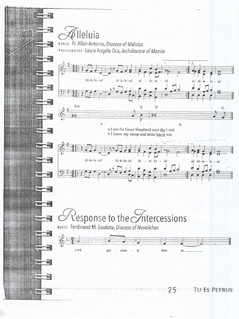 Mass Songs | PDF