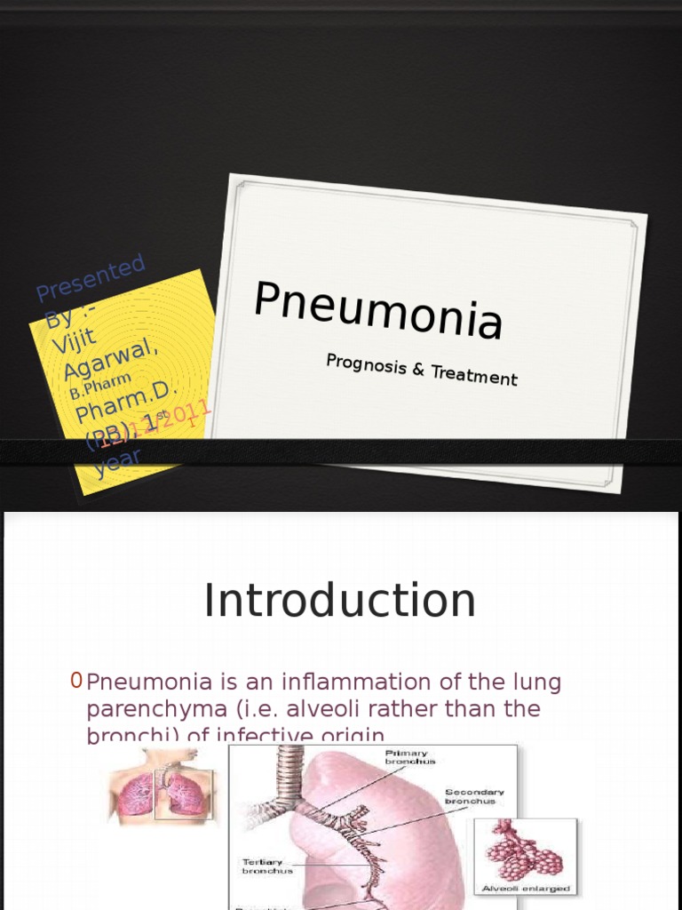 Pneumonia | PDF | Pneumonia | Clinical Pathology