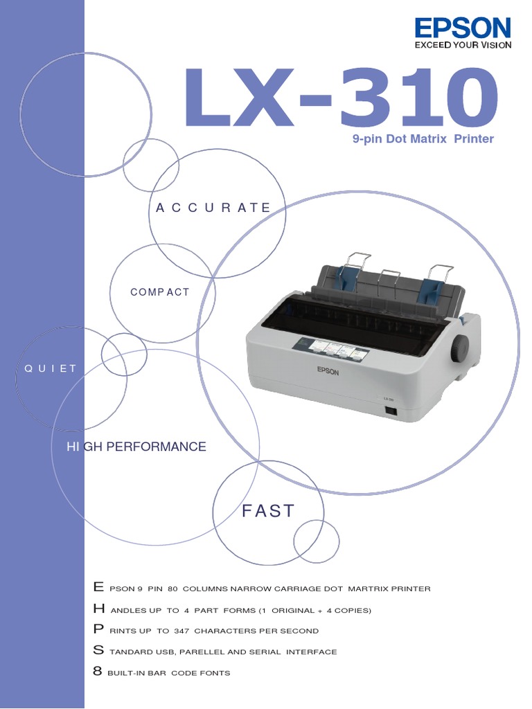 LX-310 | Printer (Computing) | Office Equipment | Free 30-day Trial ...