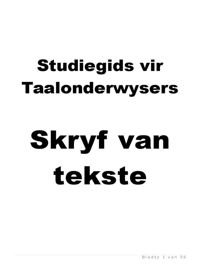 Studiegids | PDF