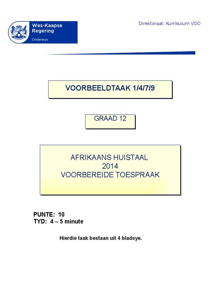 Toespraak