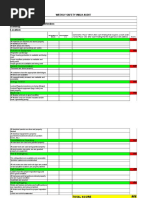RPE Monthly Inspection Checklist | PDF | Occupational Safety And Health ...
