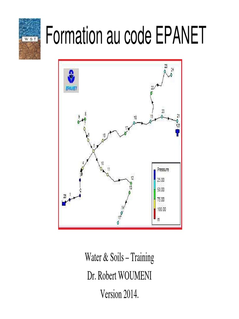 Formation en Epanet PDF | PDF | Application | Logiciel