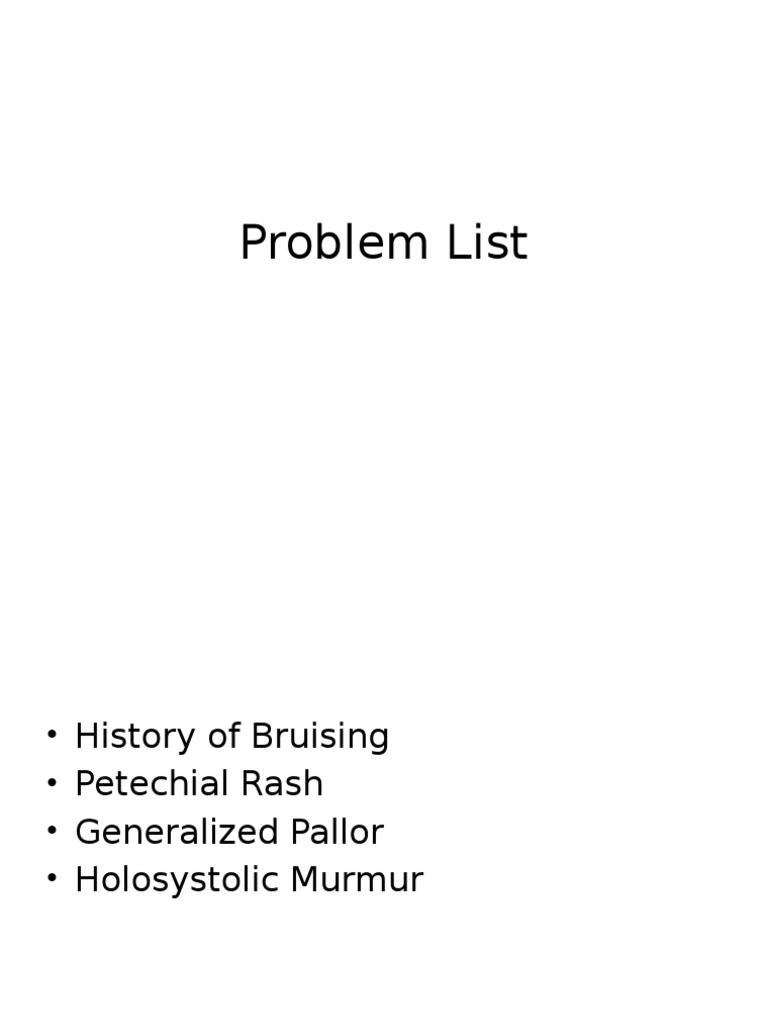 Problem List | PDF
