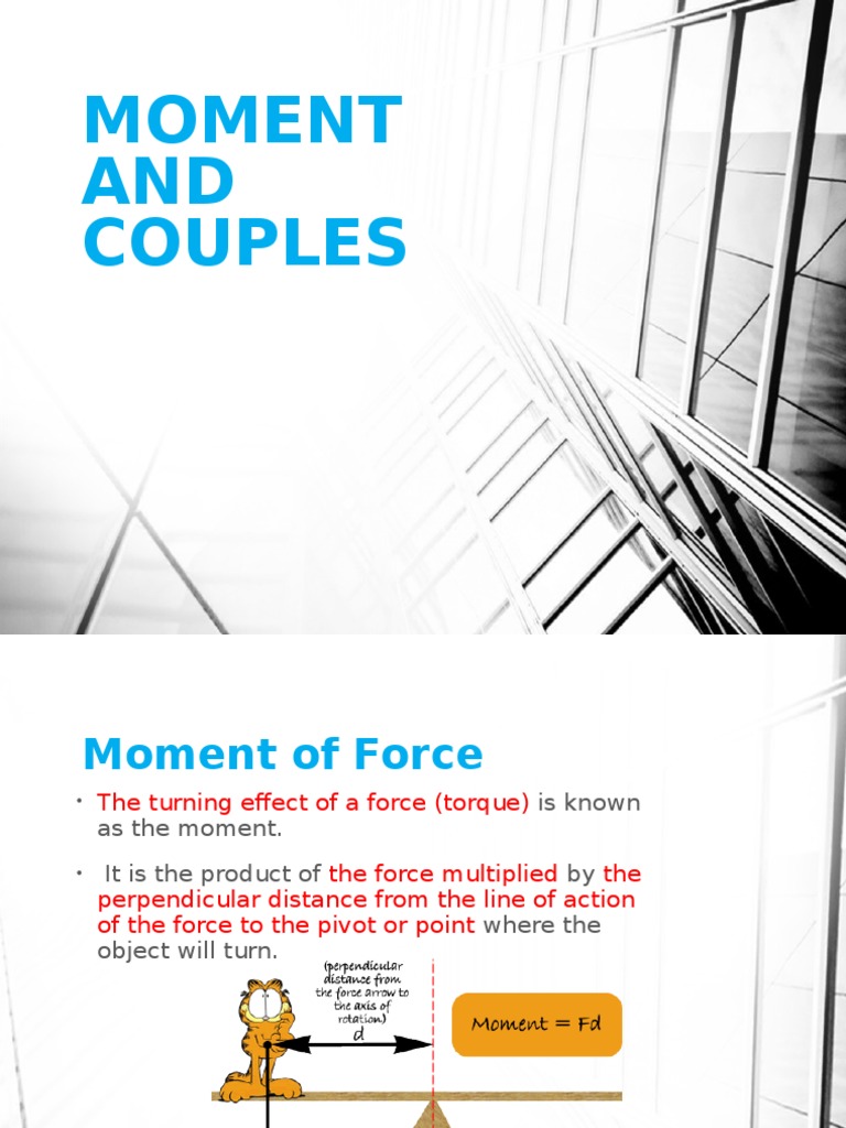 Chapter 3 Moment and Couples | PDF | Euclidean Vector | Torque