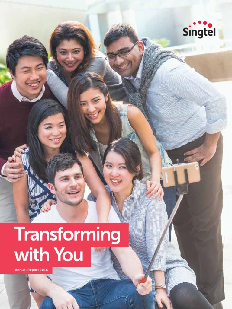 Singtel Annual Report 2016 | PDF | Euro | Chief Financial Officer